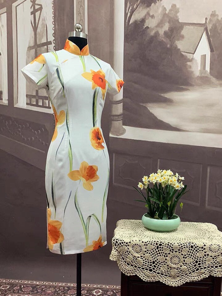 Modern Chinese Qipao, Chinese Cheongsam, modern qipao, Maggie Cheung q ...